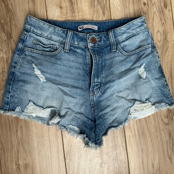 SO | Shorts | So Super High Rise Cutoff Short 527w | Poshmark